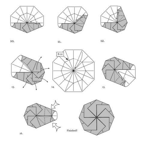 Diagrama Origami Tato - Les Papeles