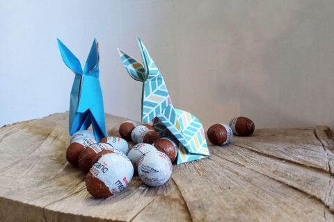 Diagrama Origami Conejo - Les Papeles